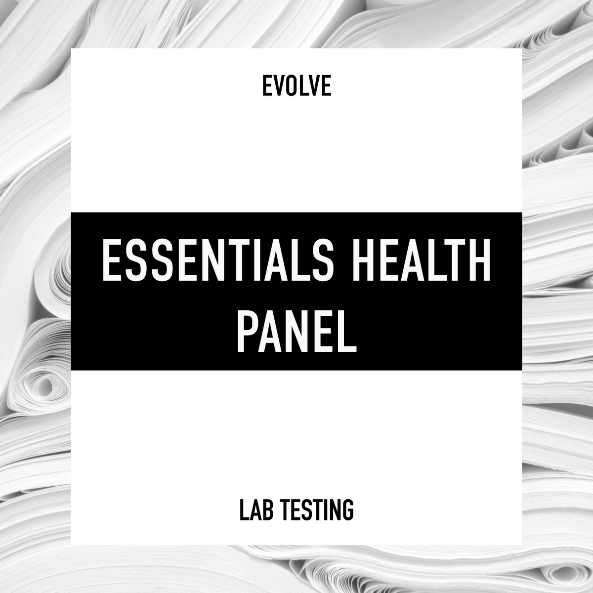 General Health Blood Panel | EVOLVE